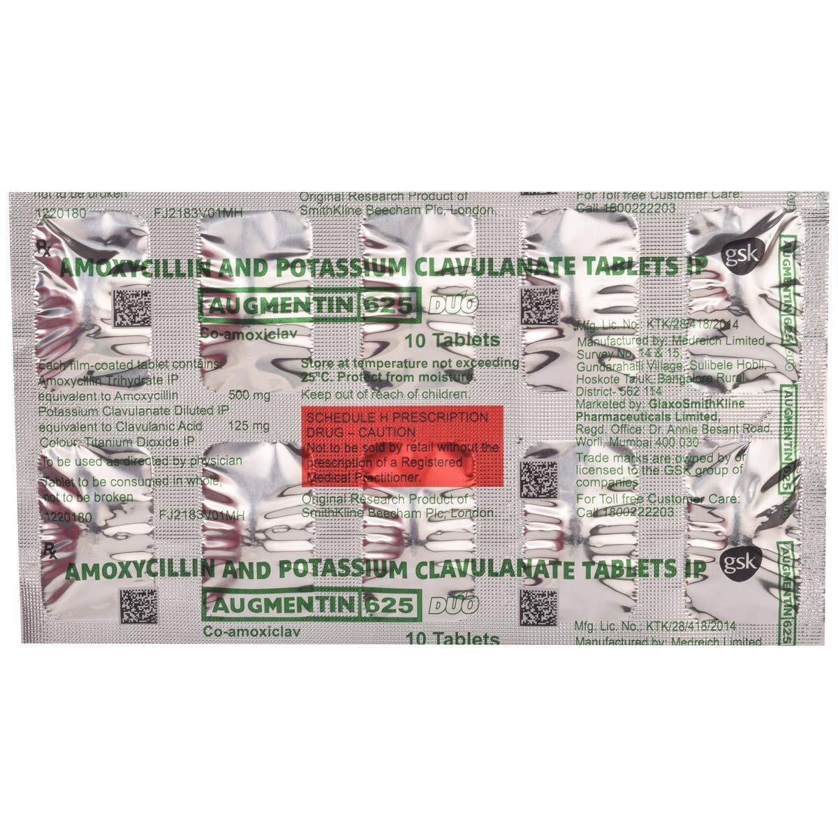 Hemox-CV 625 Tablet | Price,Uses,Side Effects | Drugcarts