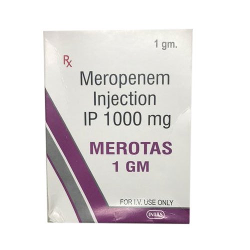 Merotas 1gm Injection | Price,Uses,Side Effects | Drugcarts