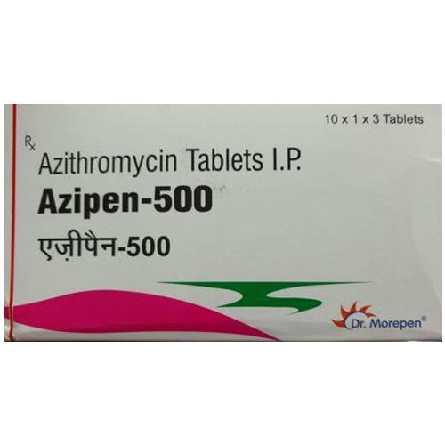 Azipen 500mg tablet | Azithromycin | Drugcarts