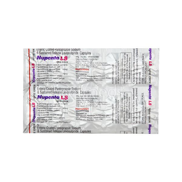 Pentric LSR Capsule | Price,Uses,Side Effects | Drugcarts